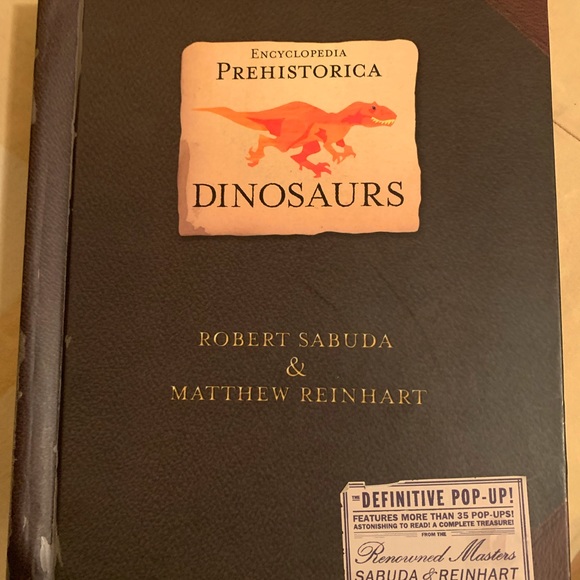 Other | Dinosaur Popup Book Encyclopedia Prehistorica Dinosaurs ...